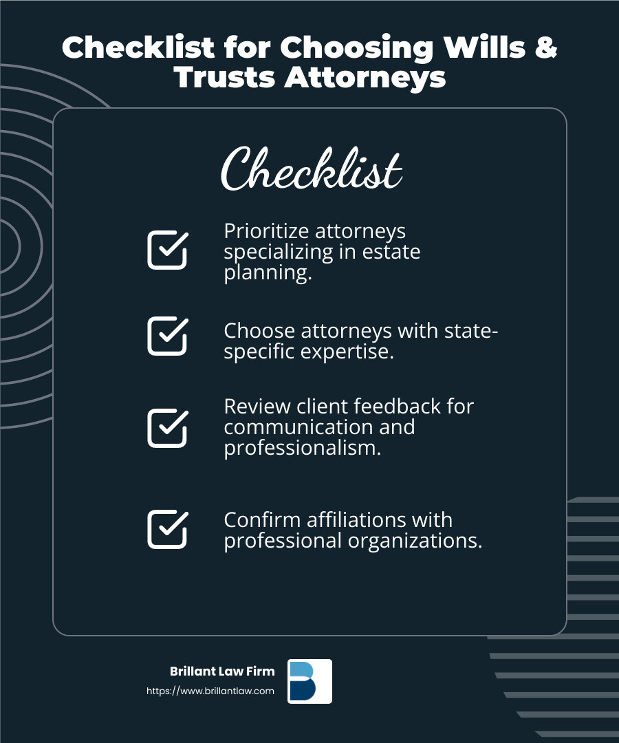 Wills and Trusts: How to Find the Best Attorneys - Brillant Law Firm