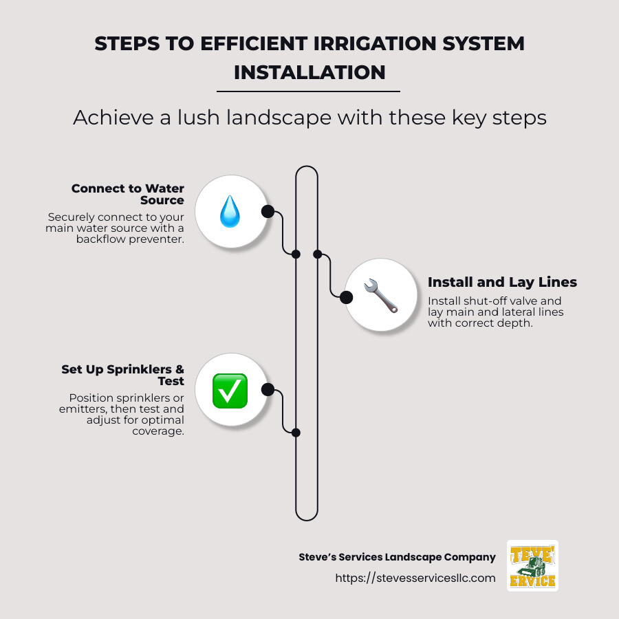 Irrigation System Install: Best Guide for 2024 Success!