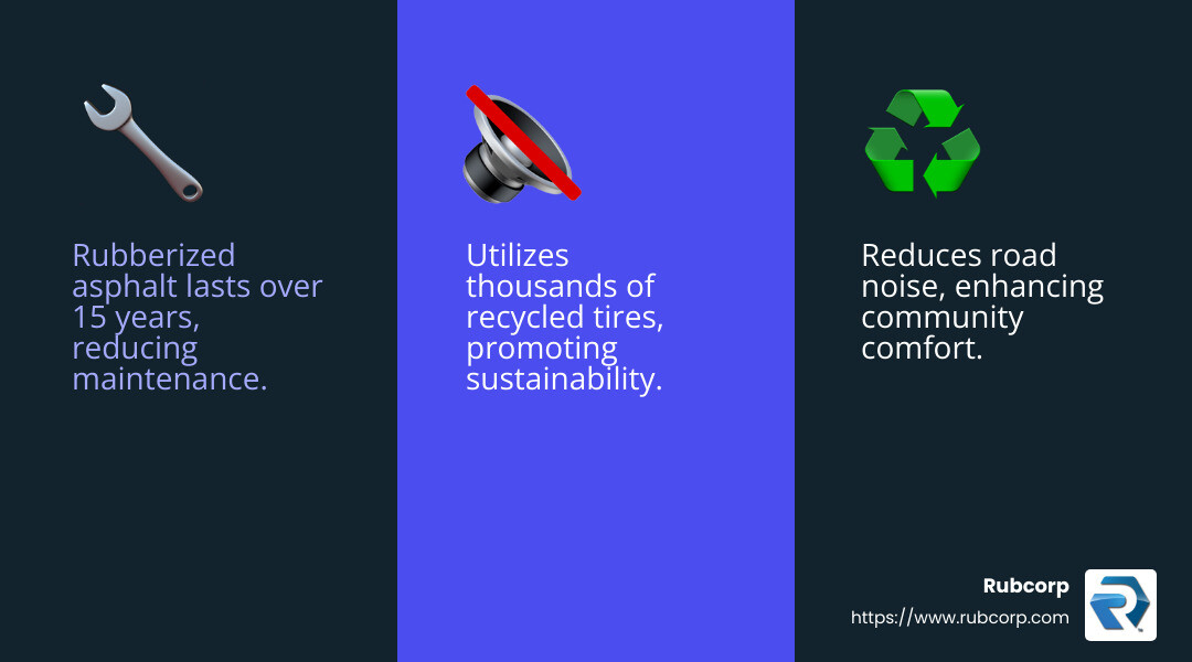 Why Rubberized Hot Mix Asphalt is Revolutionizing Pavement - Rubcorp