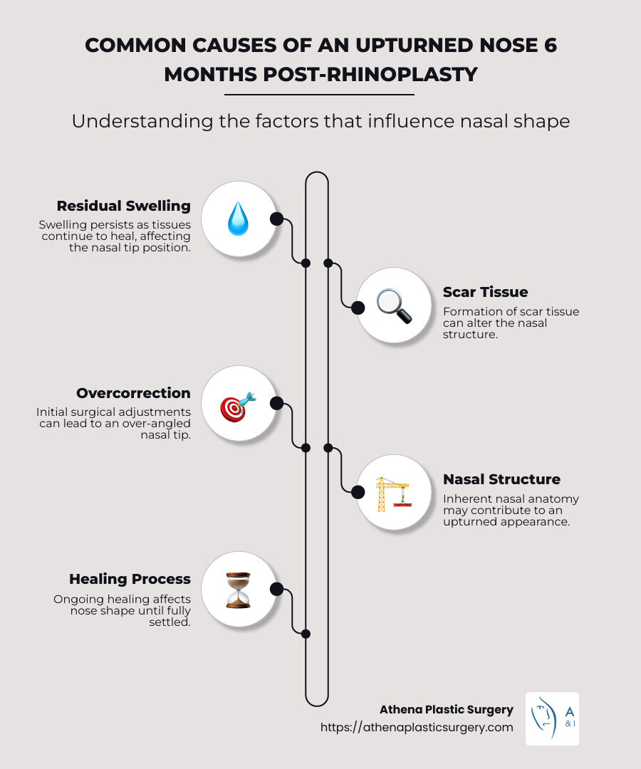 Upturned Nose 6 Months After Rhinoplasty: Top Fixes 2024