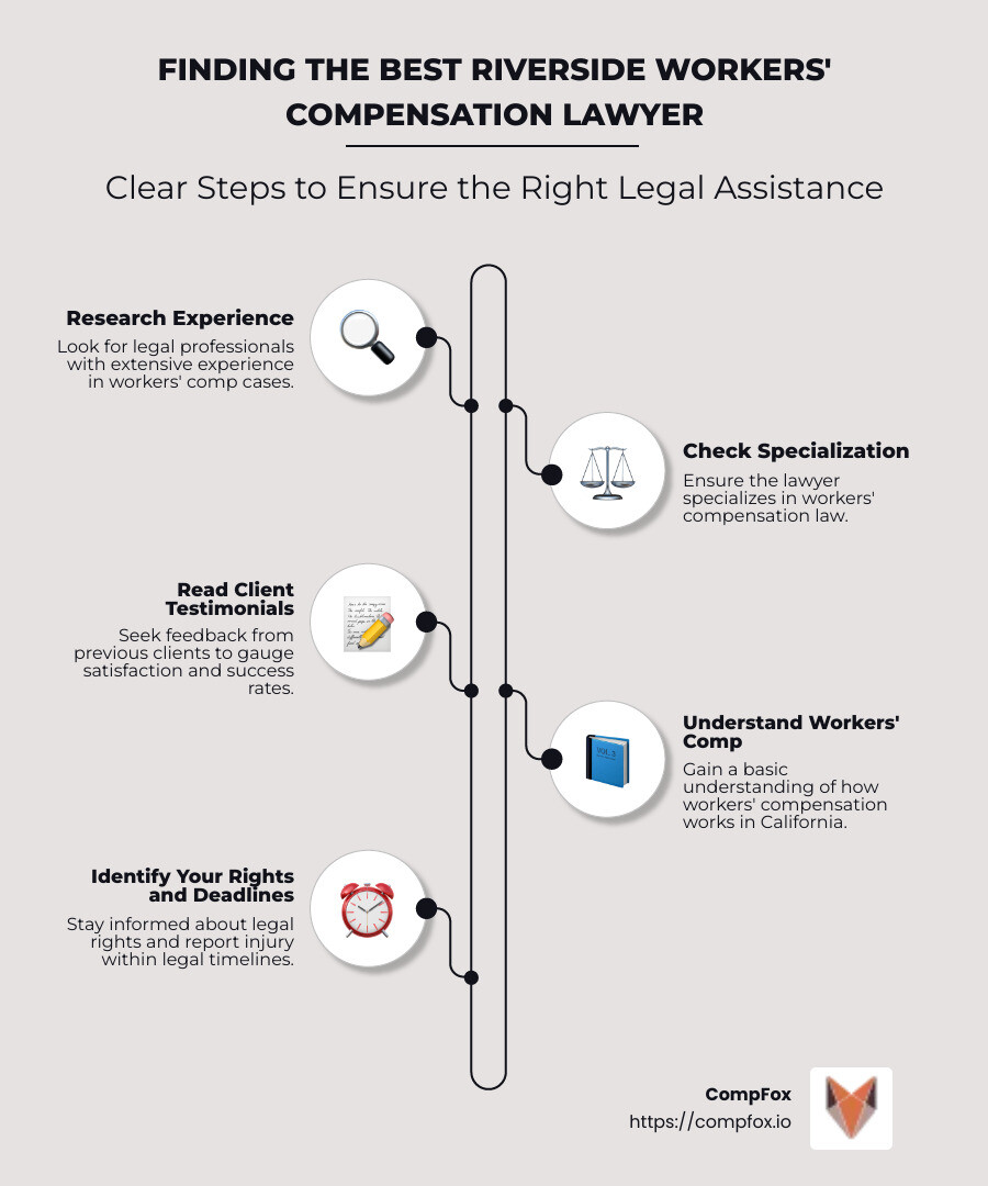 Top Tips from Riverside's Workers Compensation Lawyer