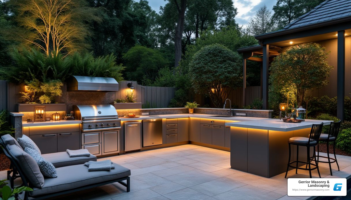 Built In Outdoor Kitchen: Best Trends & Tips 2024