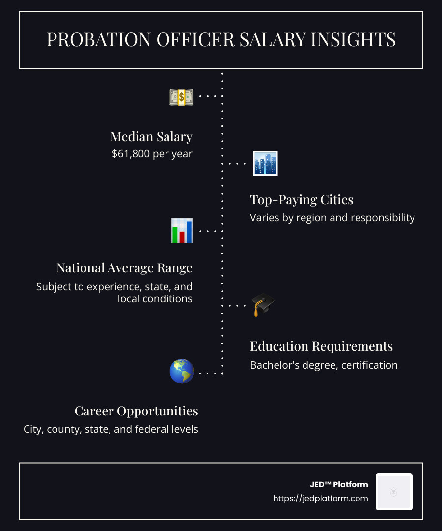 Probation Officer Pay: What to Expect Across the U.S. - JED™ PLatform