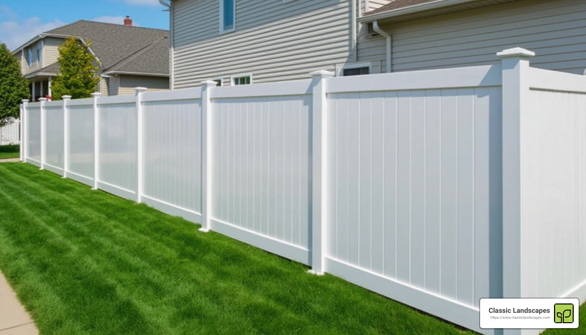 Edmonton's Vinyl Fencing: Where to Buy the Best