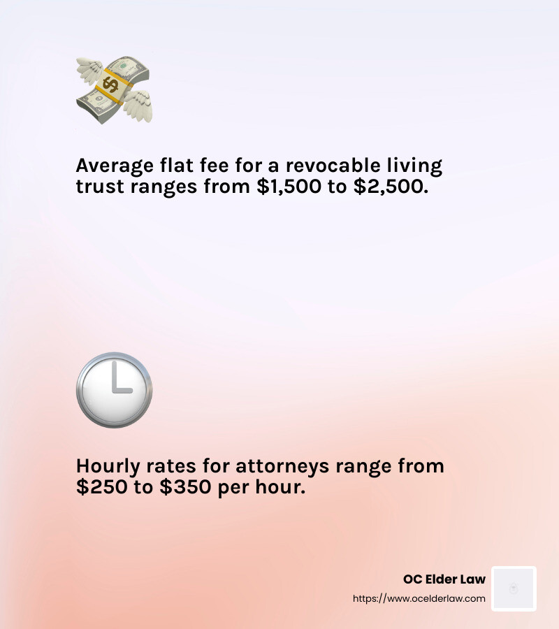 Revocable Living Trusts: A Cost Breakdown | OC Elder Law