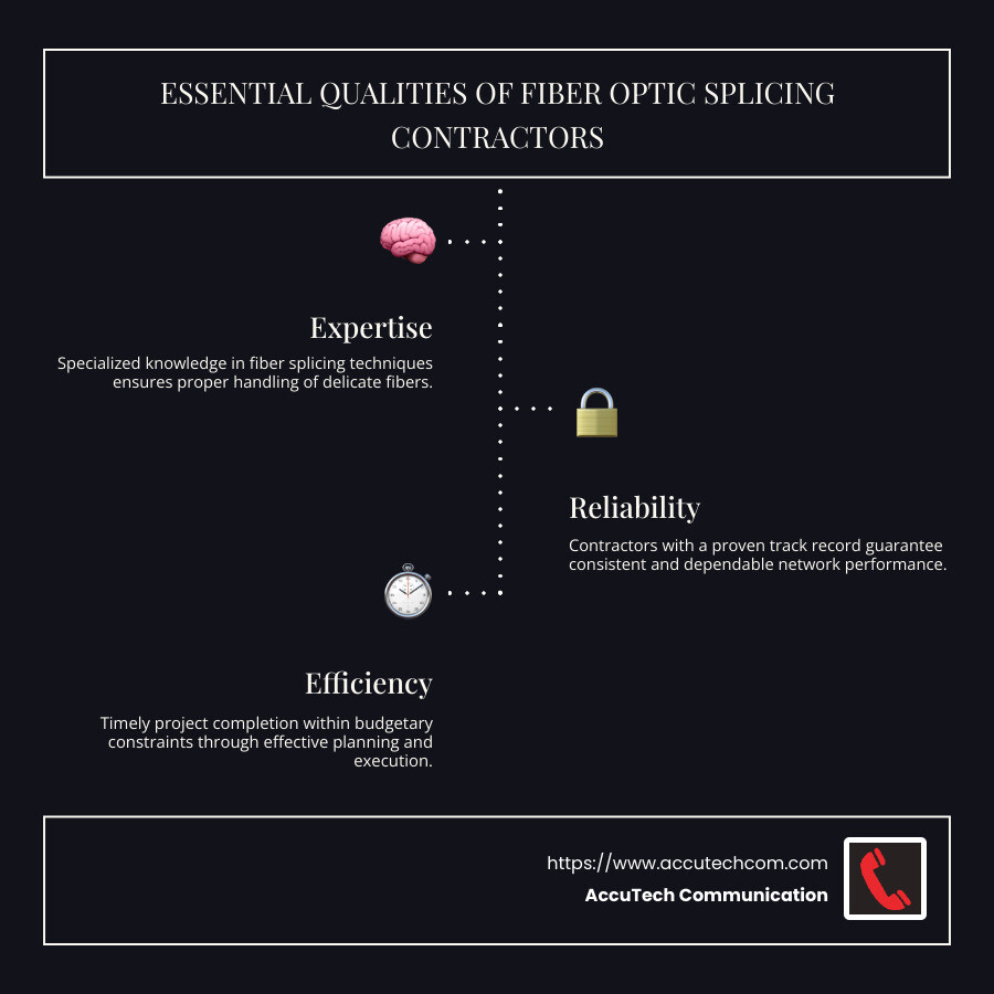 Fiber Optic Splicing Contractors: Top 5 Expert Tips 2024