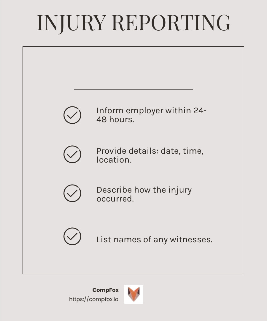 Workers compensation claim process: Top 7 Vital Steps