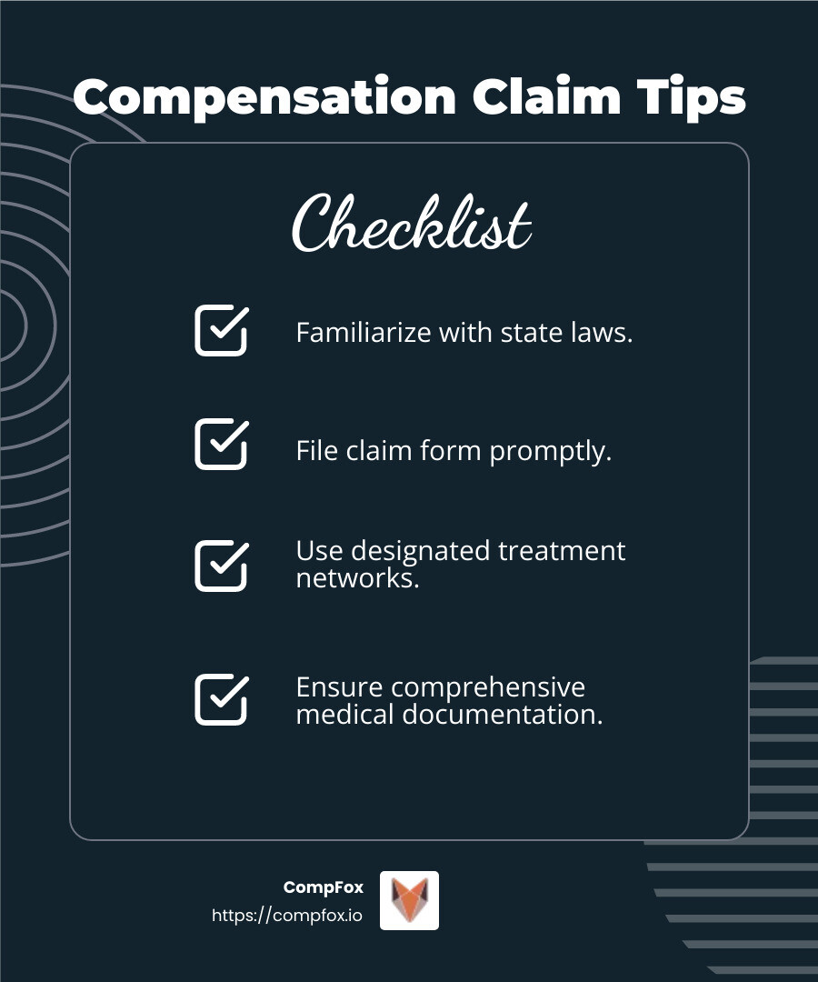 Workers compensation claim process: Top 7 Vital Steps