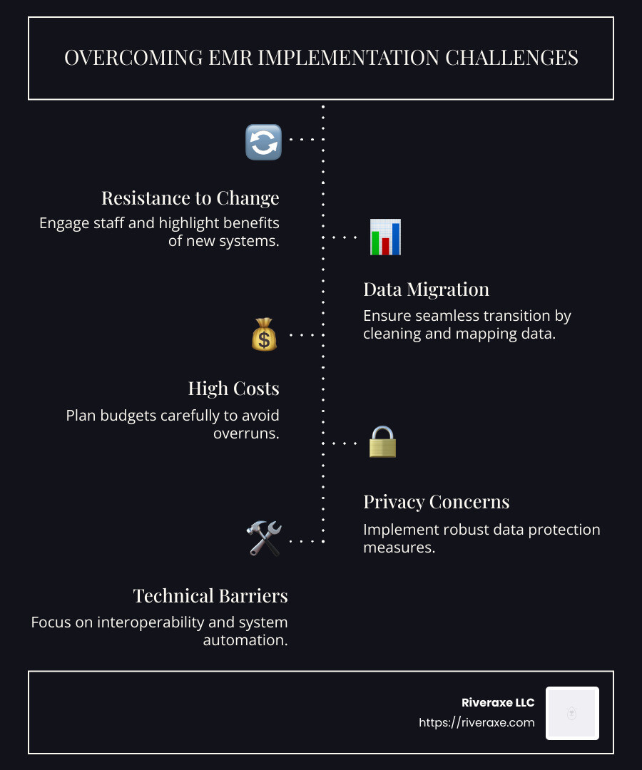 EMR Implementation Challenges: Solutions for Success - RiverAxe
