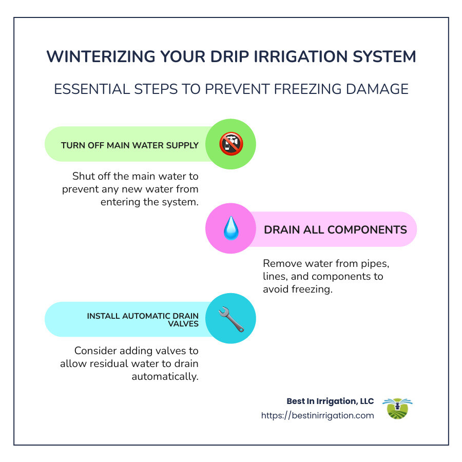 Freeze Proof Drip Irrigation: #1 Best Tips to Avoid Damage
