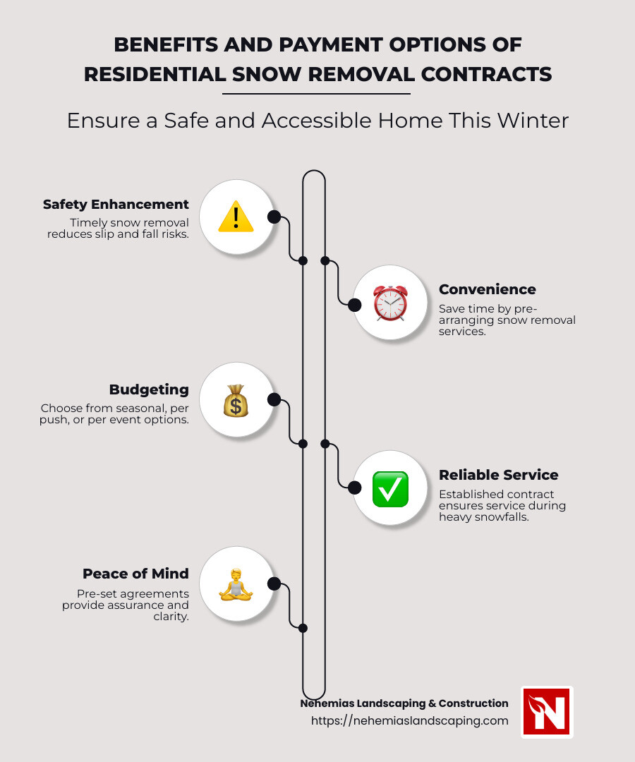 Residential Snow Removal Contract: Top 5 Essential Tips