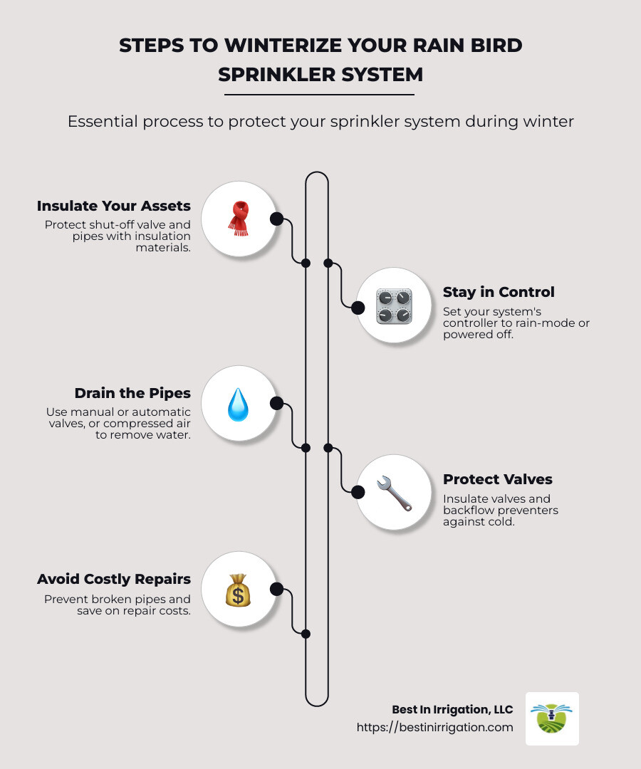Winterizing a Rainbird Sprinkler System: Top 4 Easy Steps