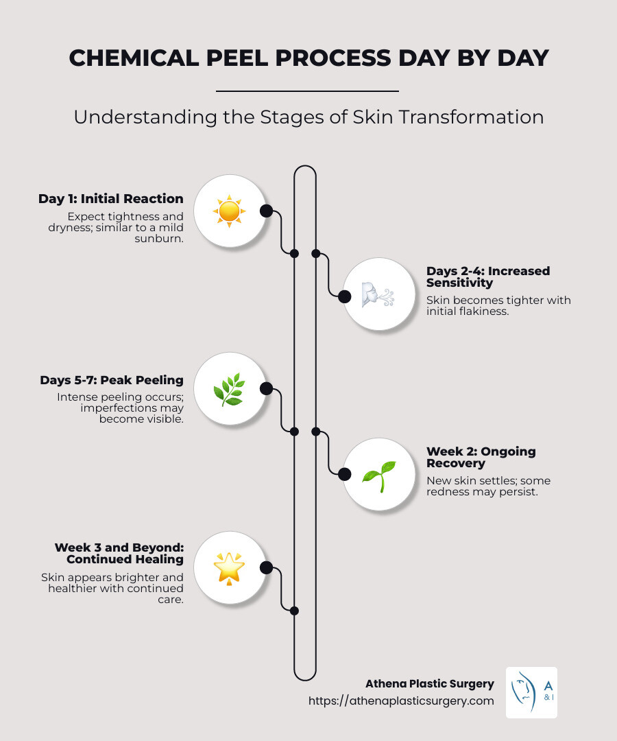Chemical Peel Process Day by Day: 7 Power Steps to Thriving
