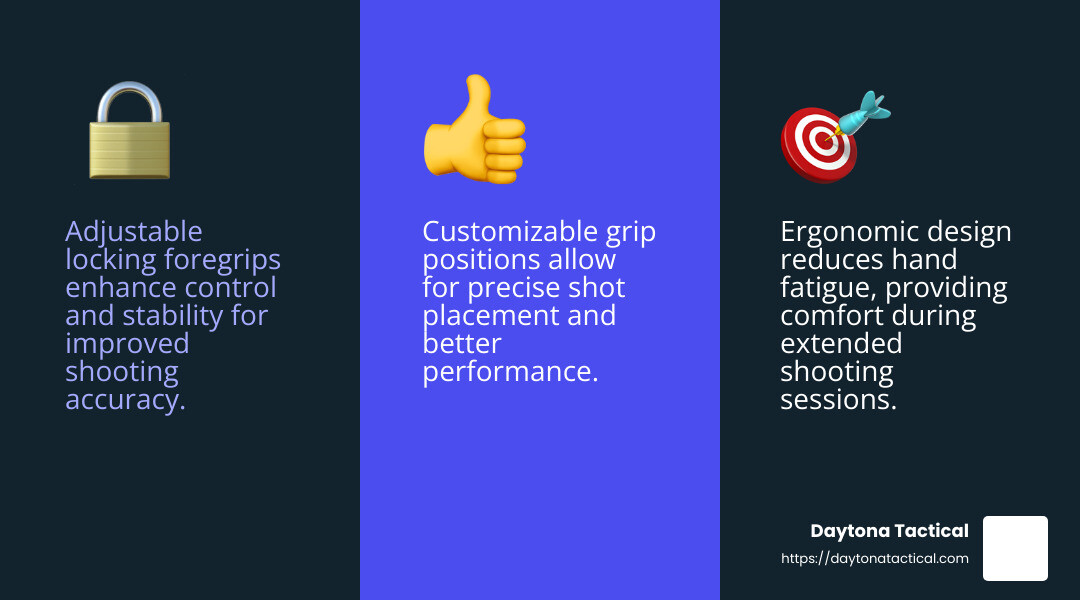 Adjustable Locking Foregrip for AR 15 M LOK Front Grip: Top 5 Premium ...