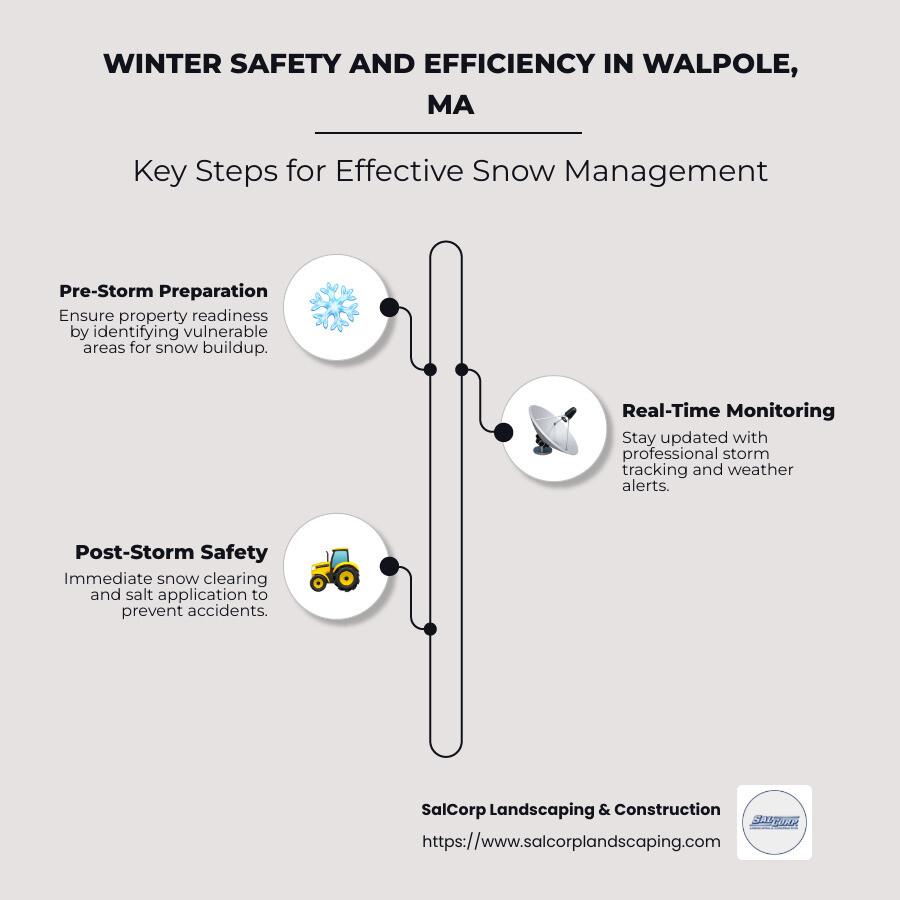 Snow Plowing Walpole MA: Top 3 Reliable Services 2024