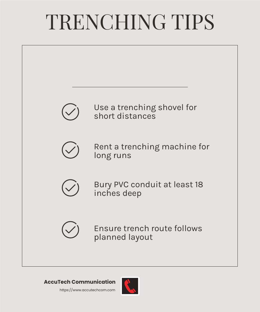 How to Install Underground Electrical Conduit: #1 Best Tips