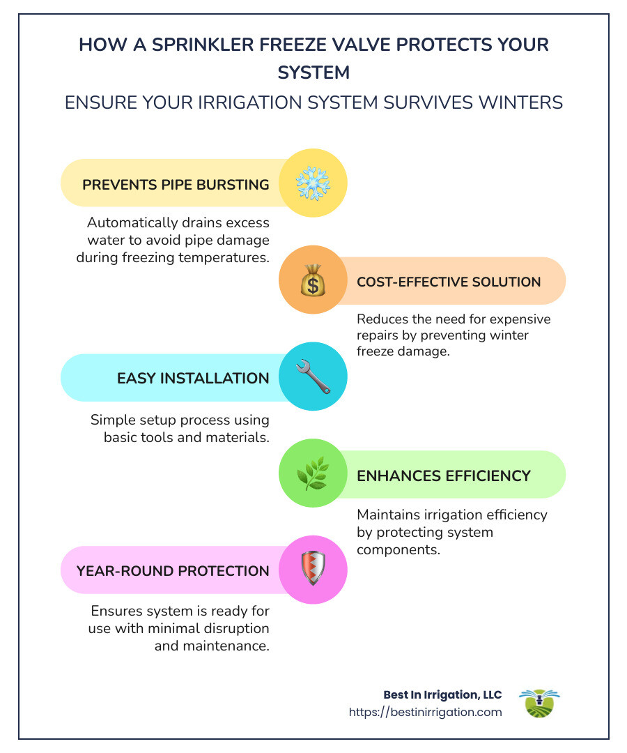 Sprinkler Freeze Valve: Top 5 Easy Steps to Install