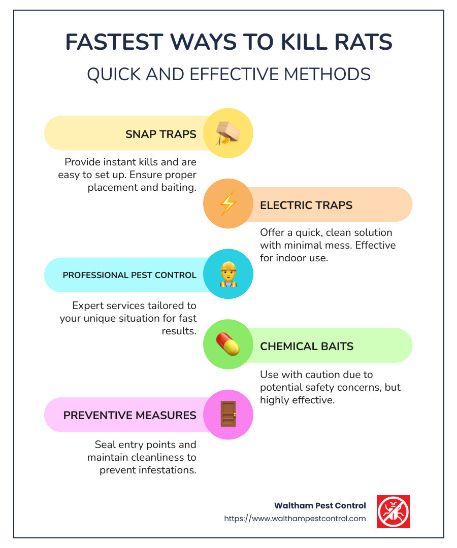 Fastest Way to Kill Rats: 5 Proven Methods 2024
