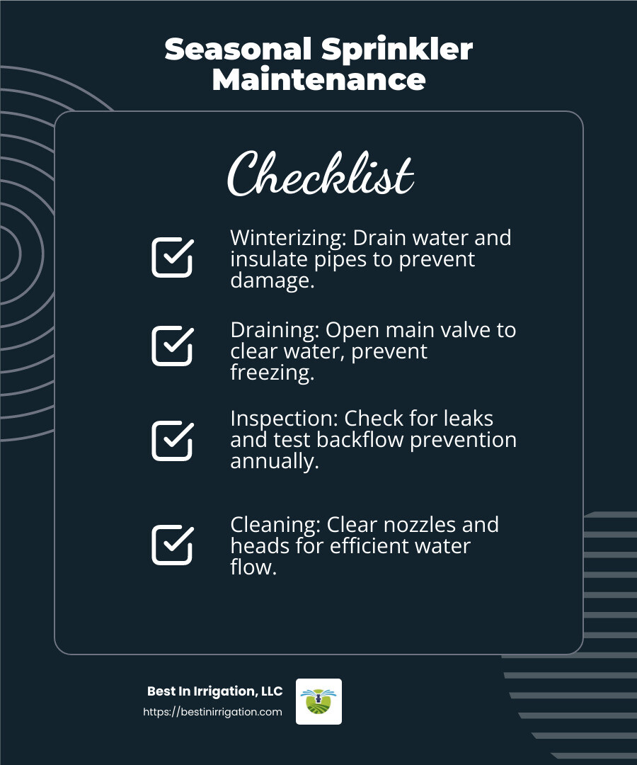 In Ground Sprinkler System Maintenance: Top 5 Secrets