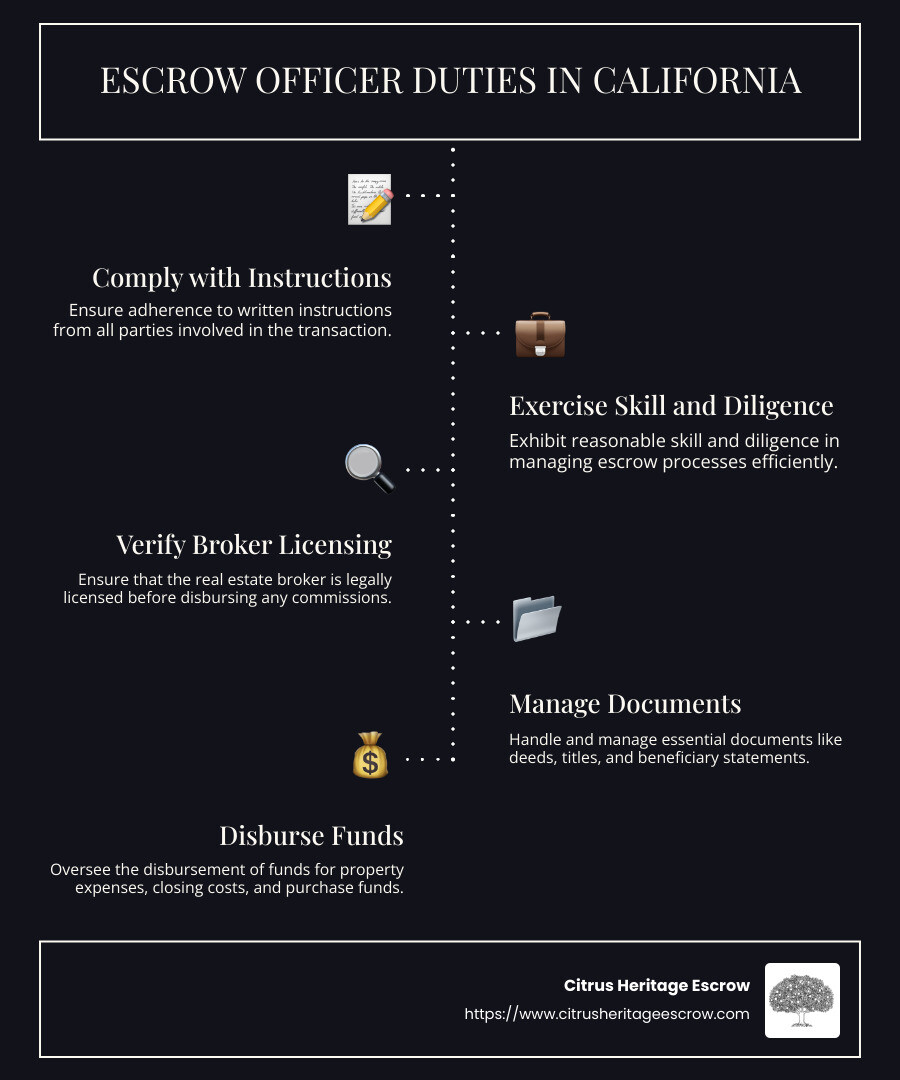 Understanding the Role of Escrow Officers in California