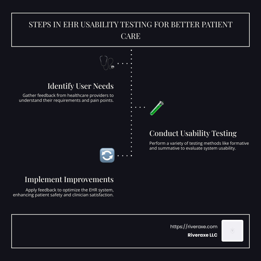 EHR Usability Testing: Ensuring Seamless User Experience - RiverAxe