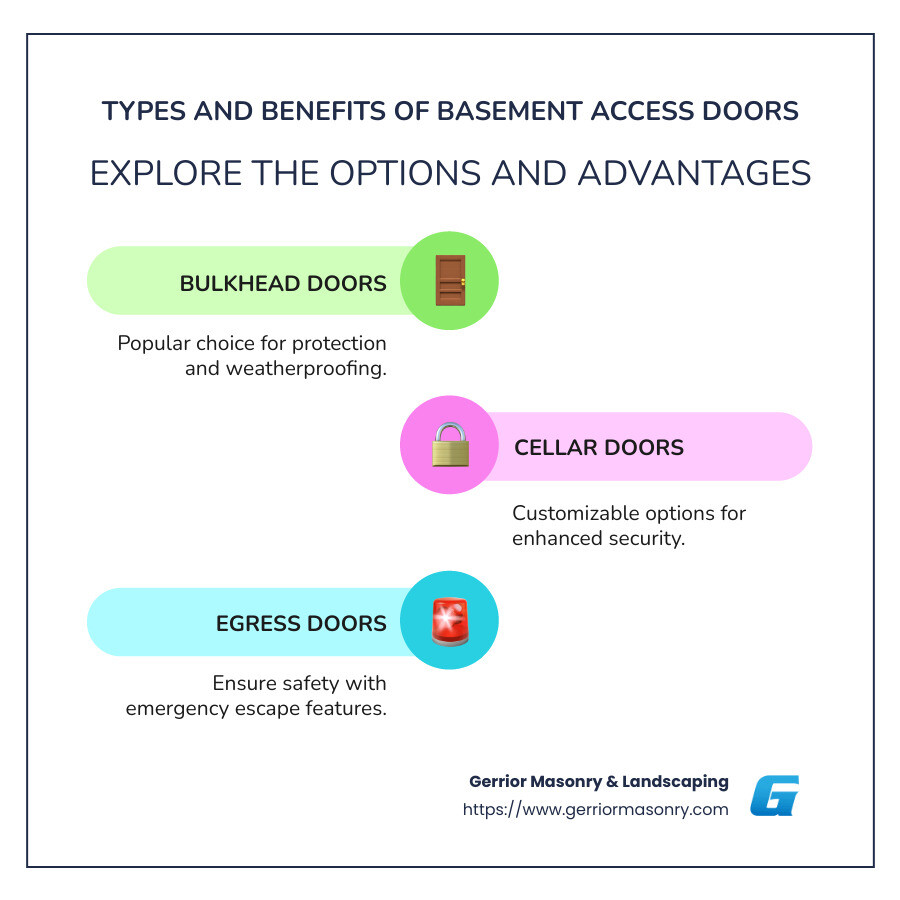 Basement Access Doors: Top 3 Essential Benefits 2024
