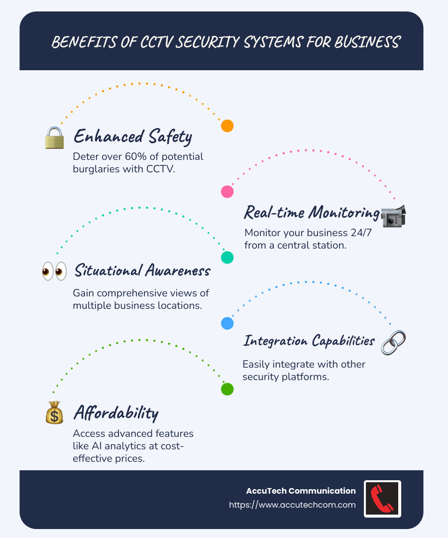 CCTV Security Systems for Business: Top 5 Proven Benefits