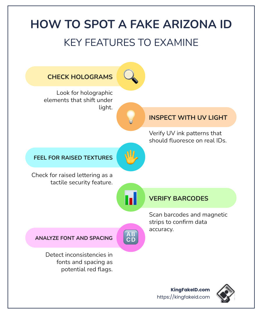 How To Spot A Fake Arizona ID: Top 3 Proven Tricks