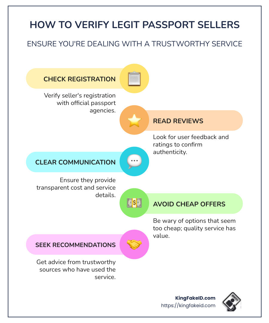 Legit Passport Sellers: Top 5 Reliable Options 2024