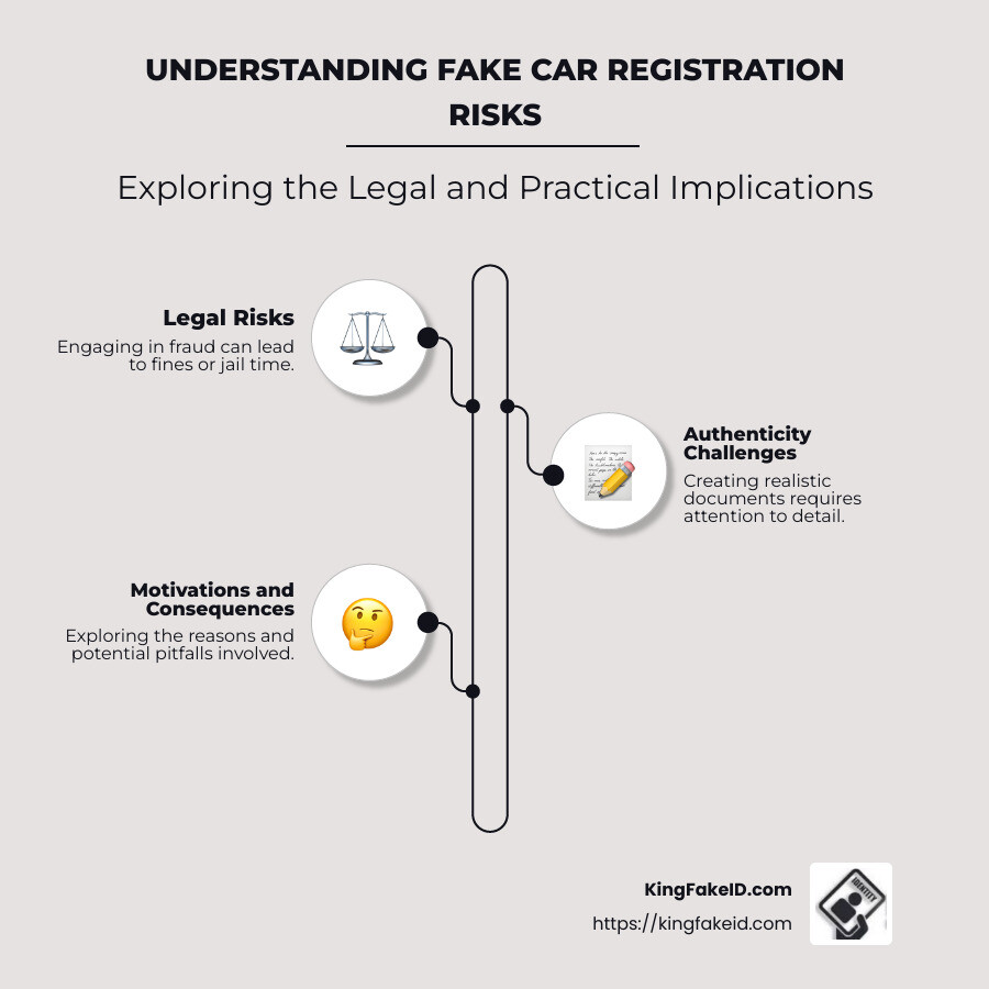 Get A Fake Car Registration: 5 Shocking Risks In 2026