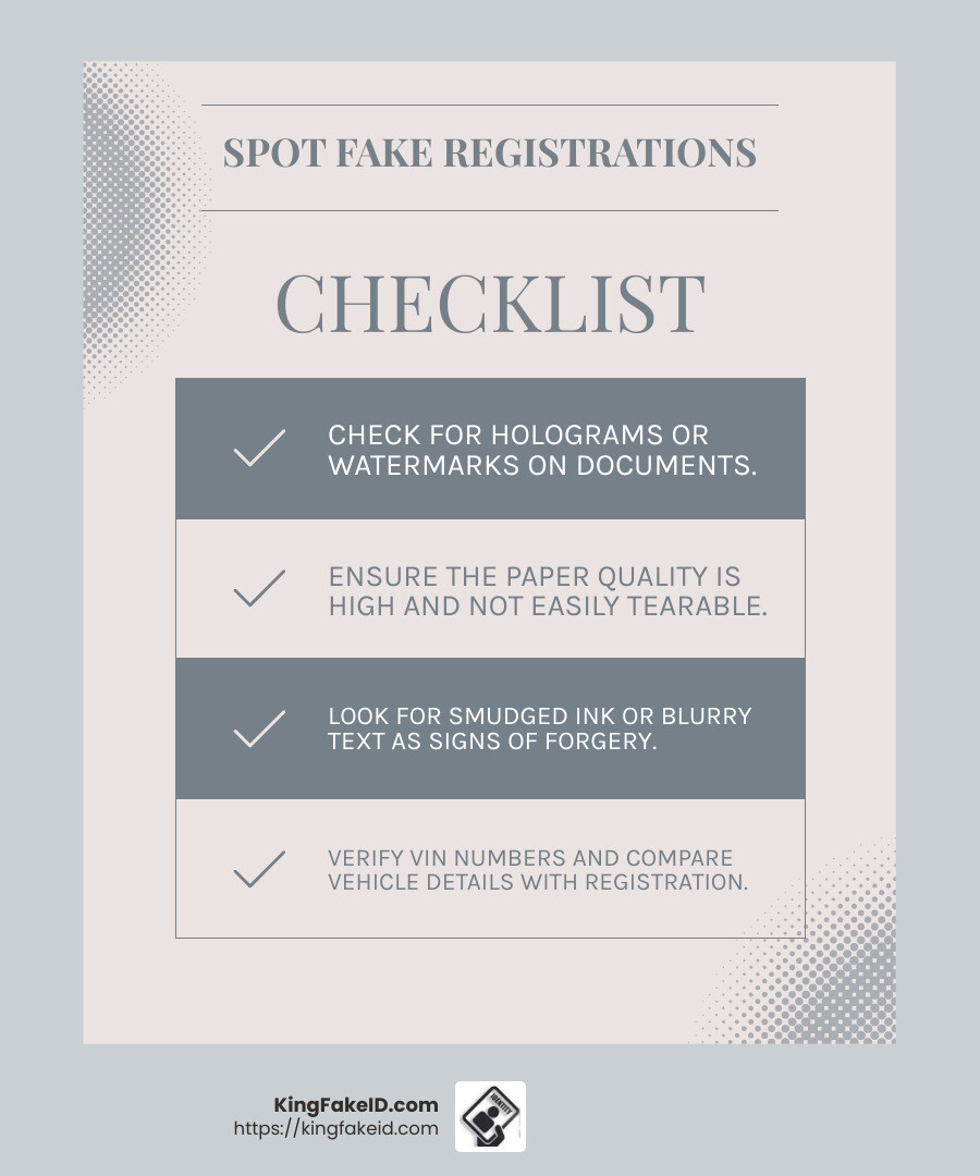 Fake Car Registration Near Me: 7 Shocking Risks 2024