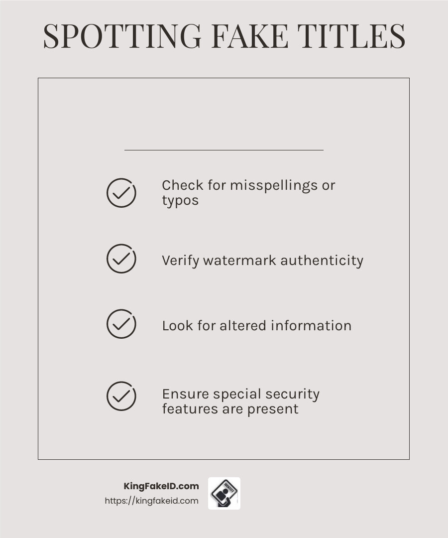 Fake Title Services Near Me: Top 5 Shocking Risks 2024