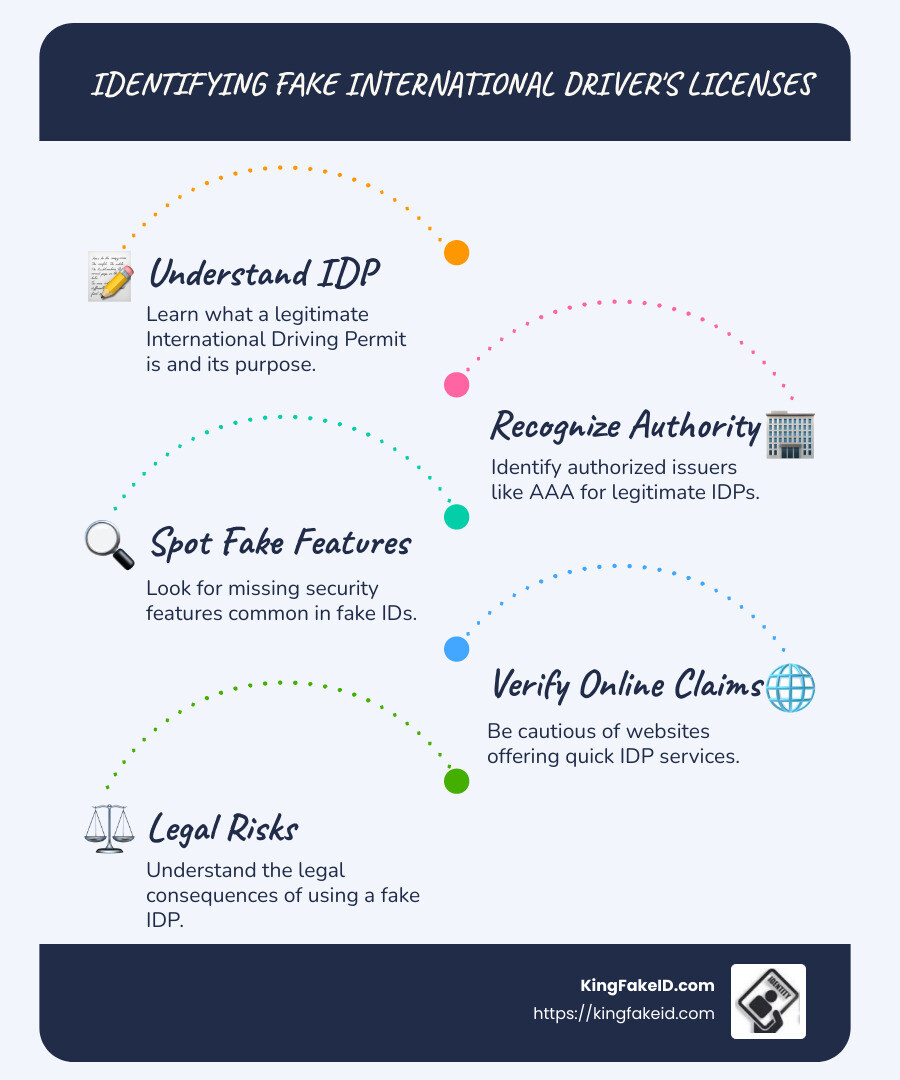 Fake International Drivers License: Top 5 Dangerous Scams