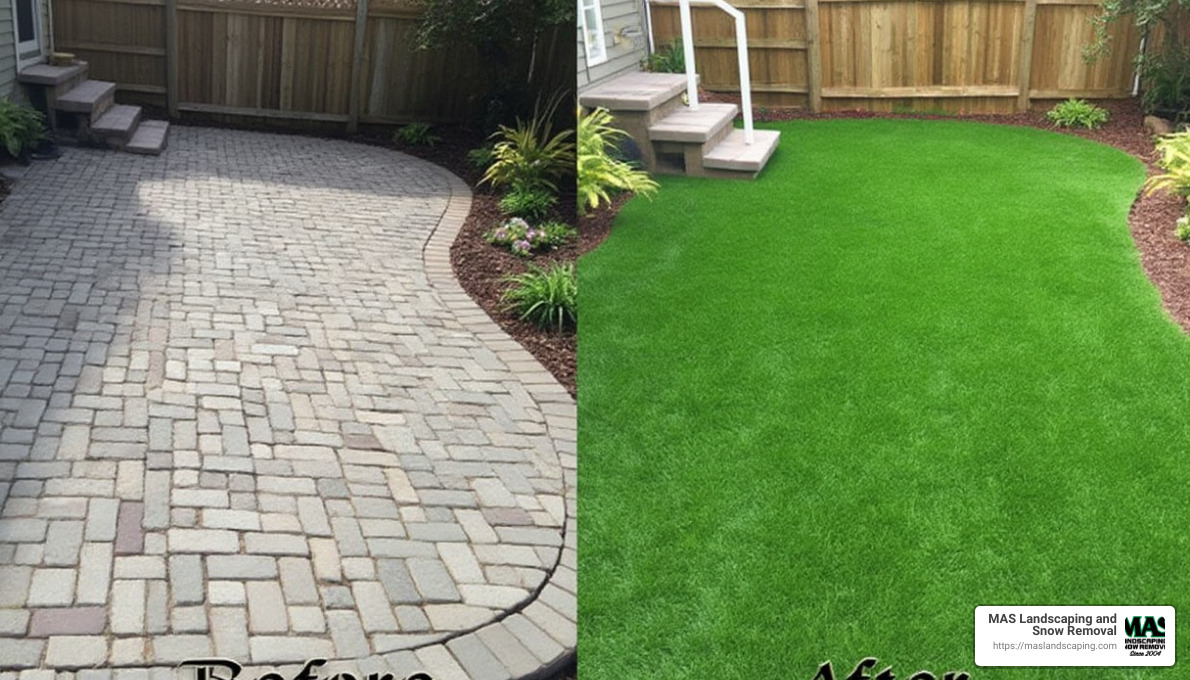 Artificial Grass Over Pavers: Top 5 Expert Tips 2024