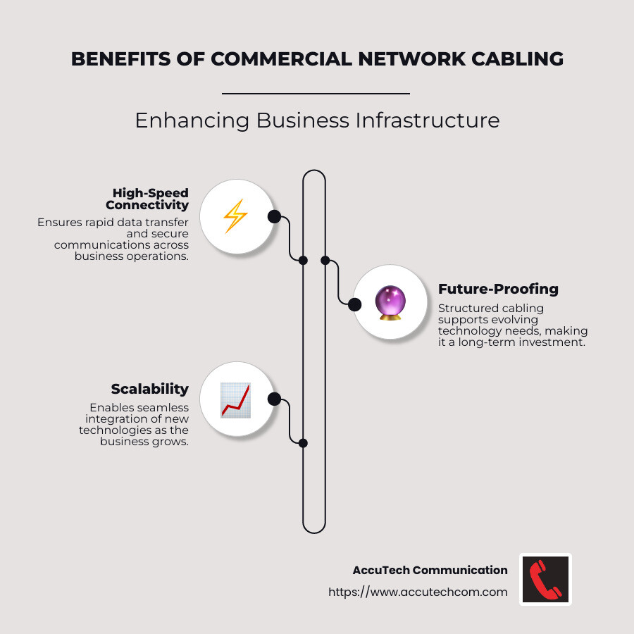 Commercial Network Cabling: Best Benefits in 2024