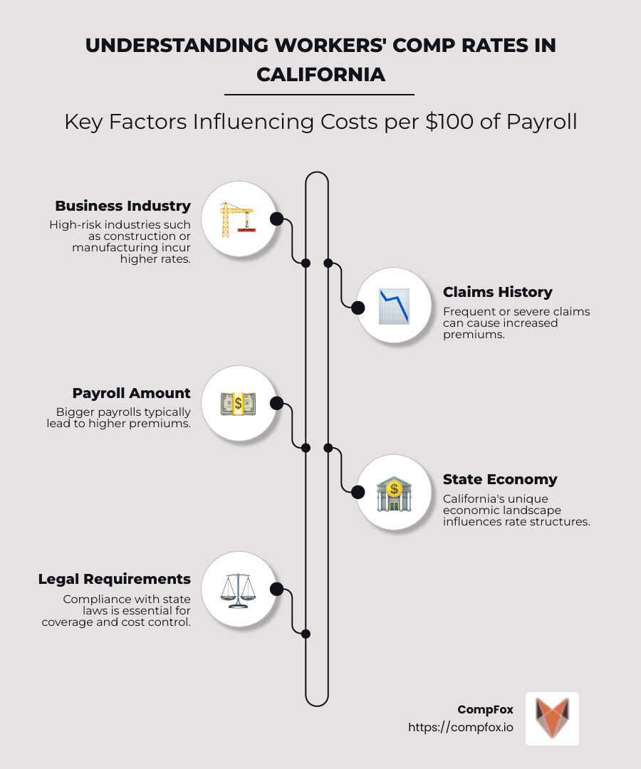2024 Guide to California Workers' Comp Rates Per $100
