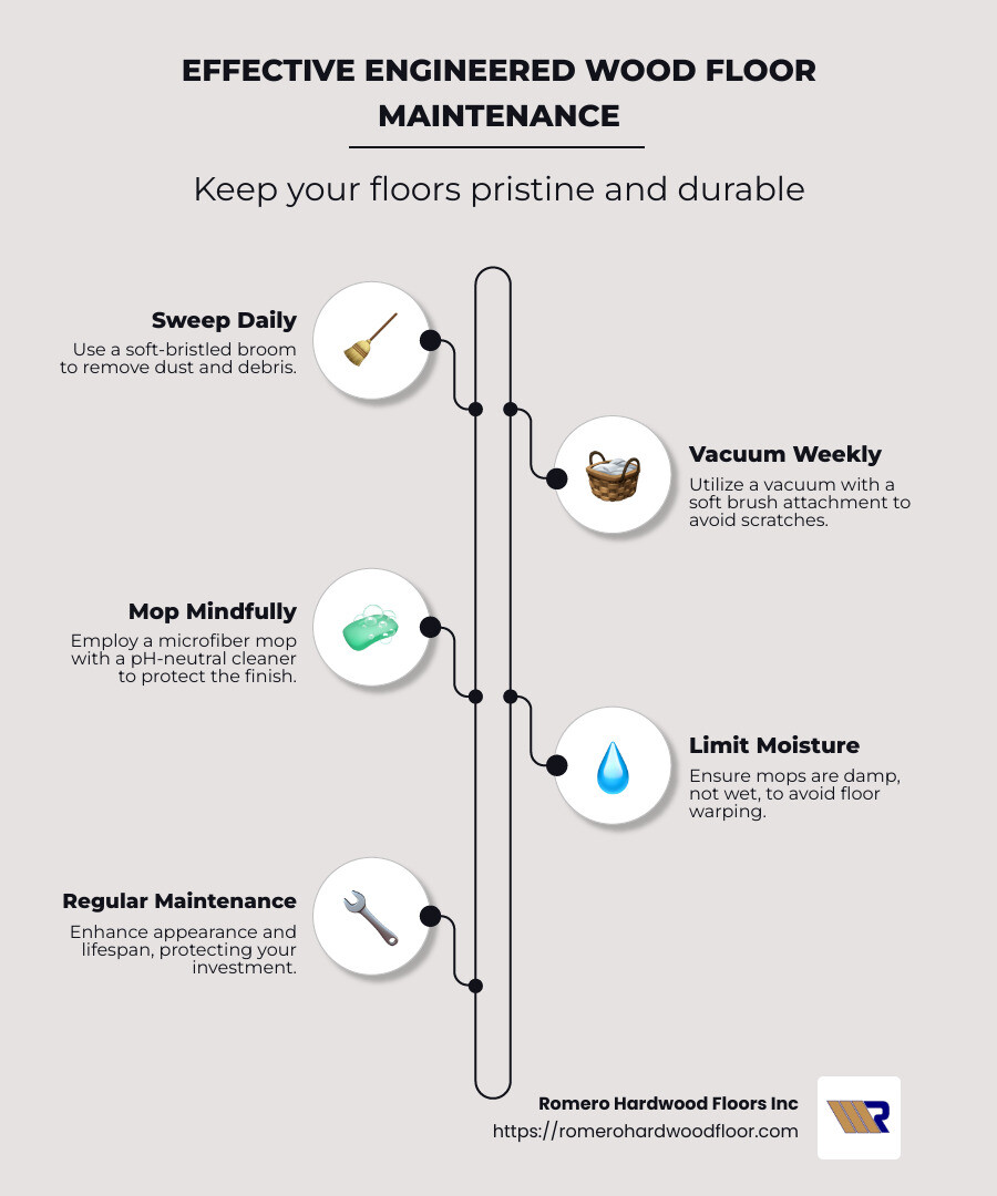 Engineered Wood Floor Cleaning: Best Tips to Shine 2024