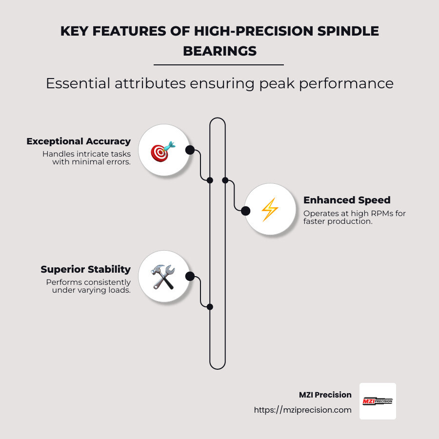 High-Precision Spindle Bearings: Top Guide for 2024