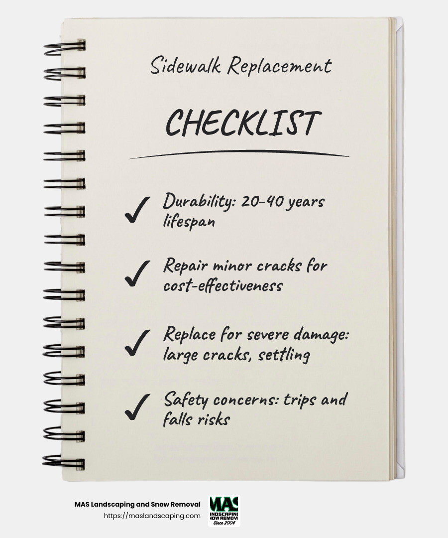 Concrete Sidewalk Replacement: 5 Powerful DIY Tips