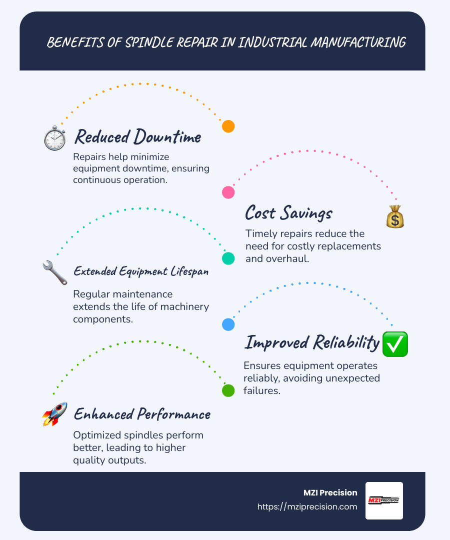 Machine Tool Spindle Repair California: Top 3 Essential Benefits