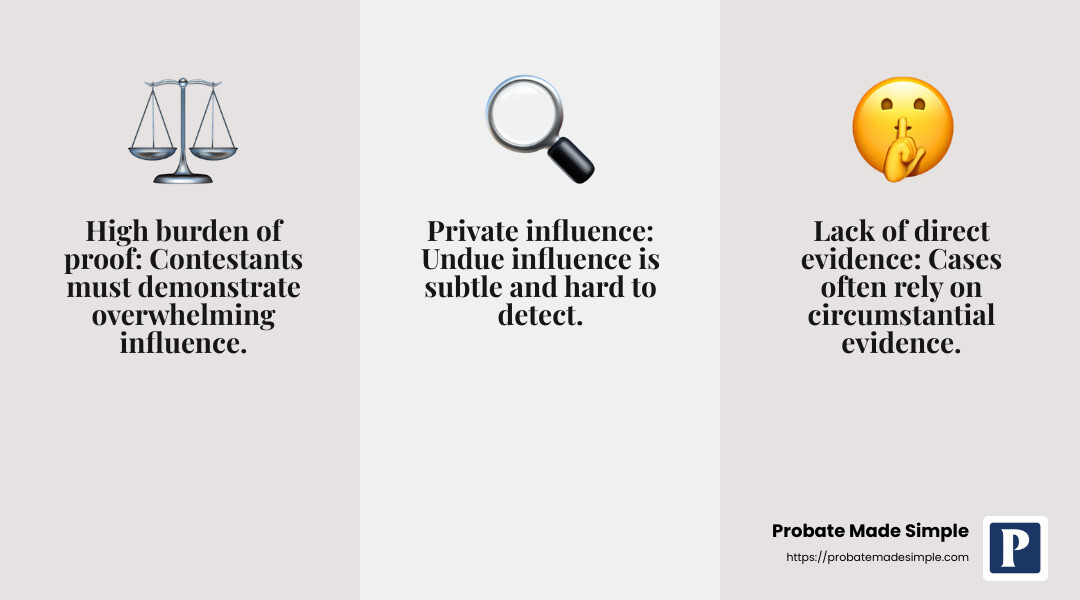 From Allegation to Victory: How to Succeed in Undue Influence Cases ...