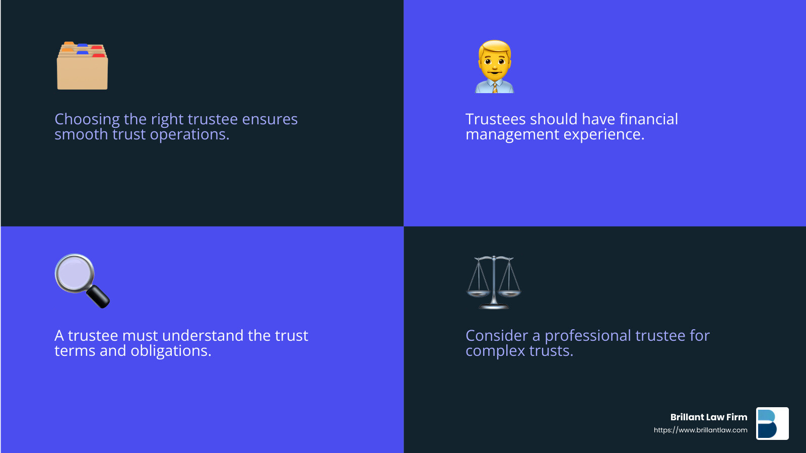 Trust Creation Made Easy: A Comprehensive Checklist - Brillant Law Firm