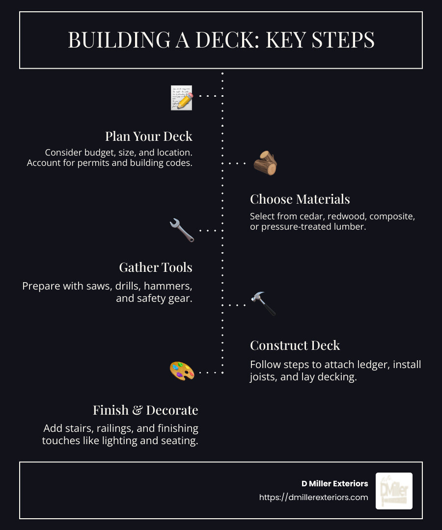 Building a Deck: 5 Steps to Perfect Outdoor Living