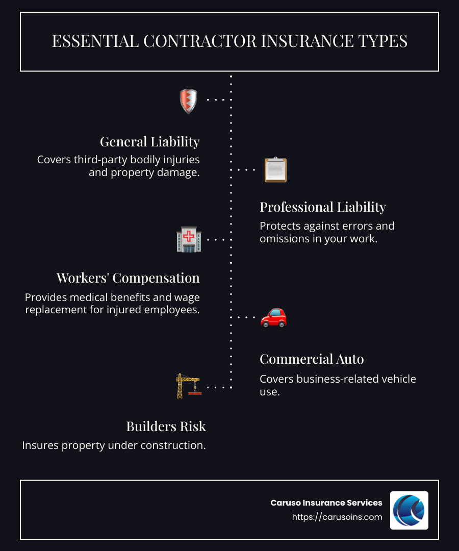 Contractor Insurance: 5 Essential Coverage Options 2025