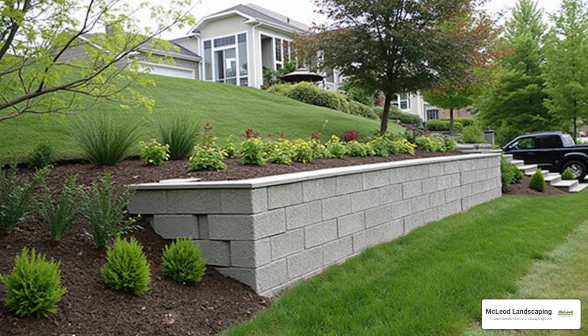 Concrete Block Retaining Wall: Top 5 Powerful Benefits