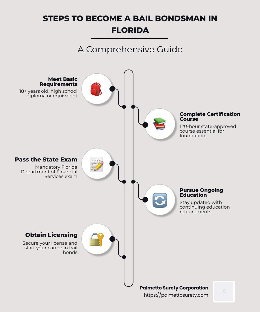 How to Become a Bail Bondsman in Florida: Top 2025 Guide