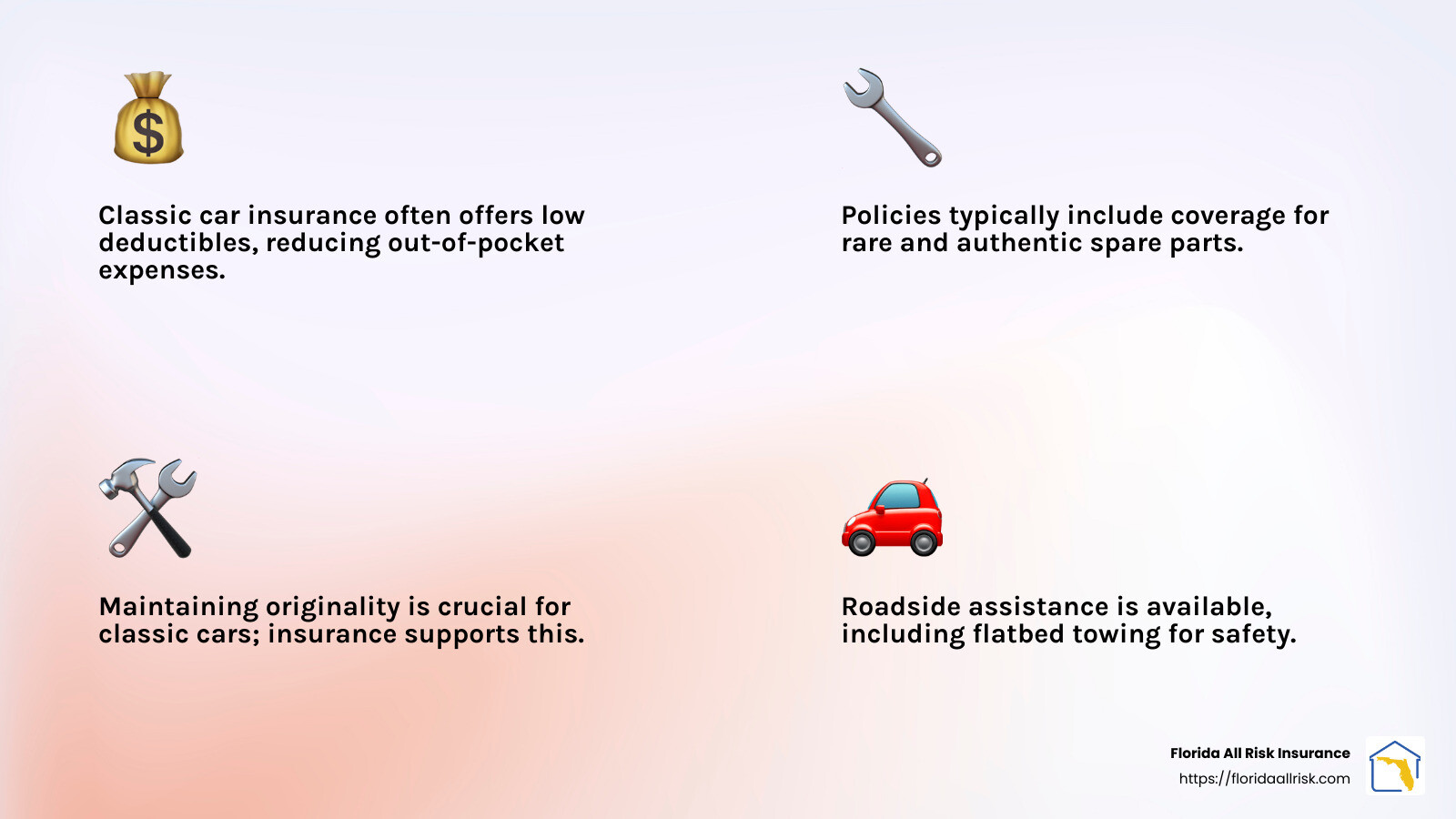 Classic Car Insurance Florida: Top 5 Trusted Options 2025