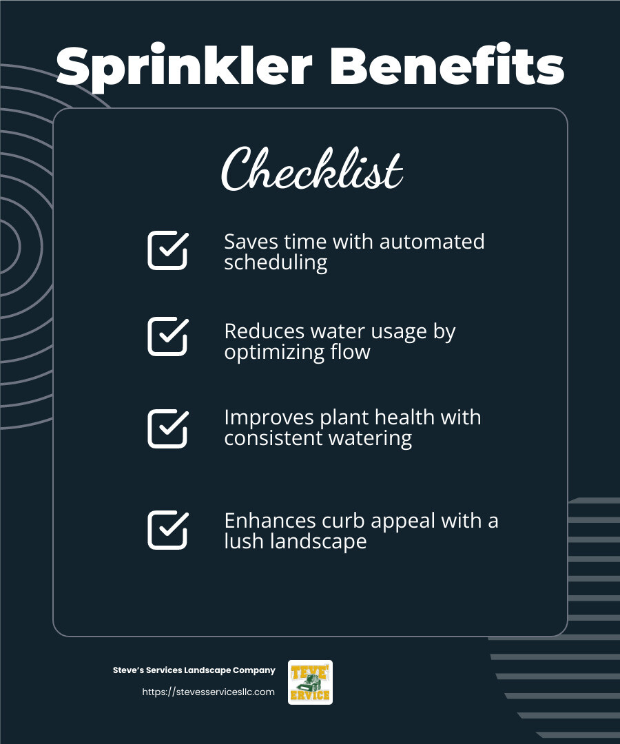 Automatic Sprinkler System Installation: 5 Easy Steps
