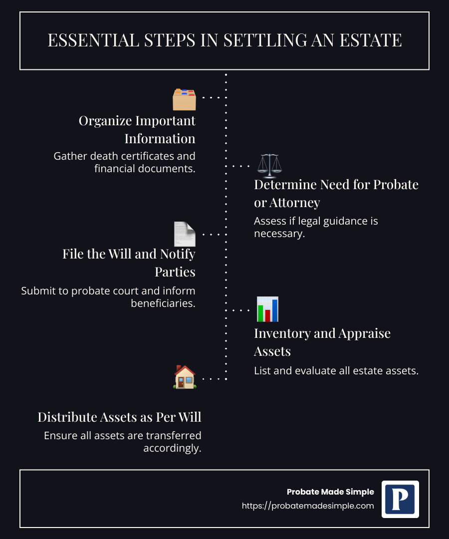 From Start to Finish: Settling an Estate - Probate Made Simple