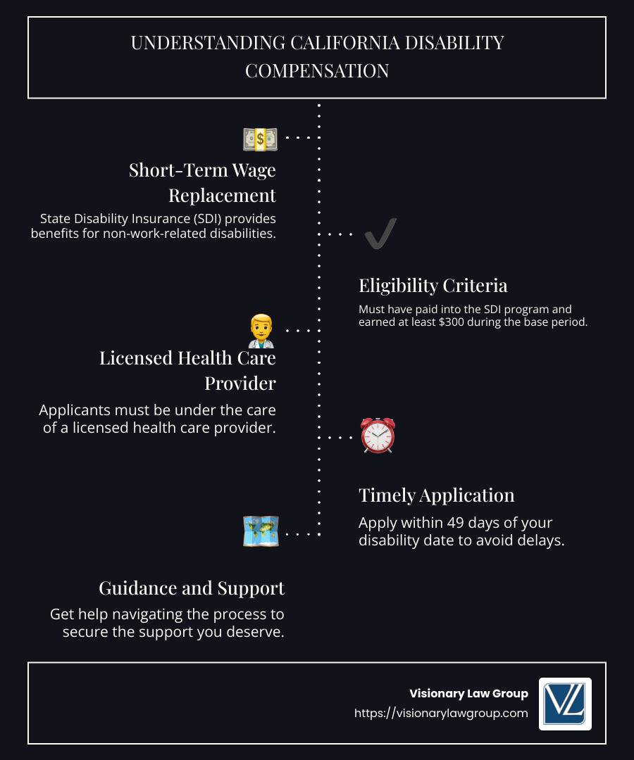 California Disability Compensation: Benefits & Eligibility